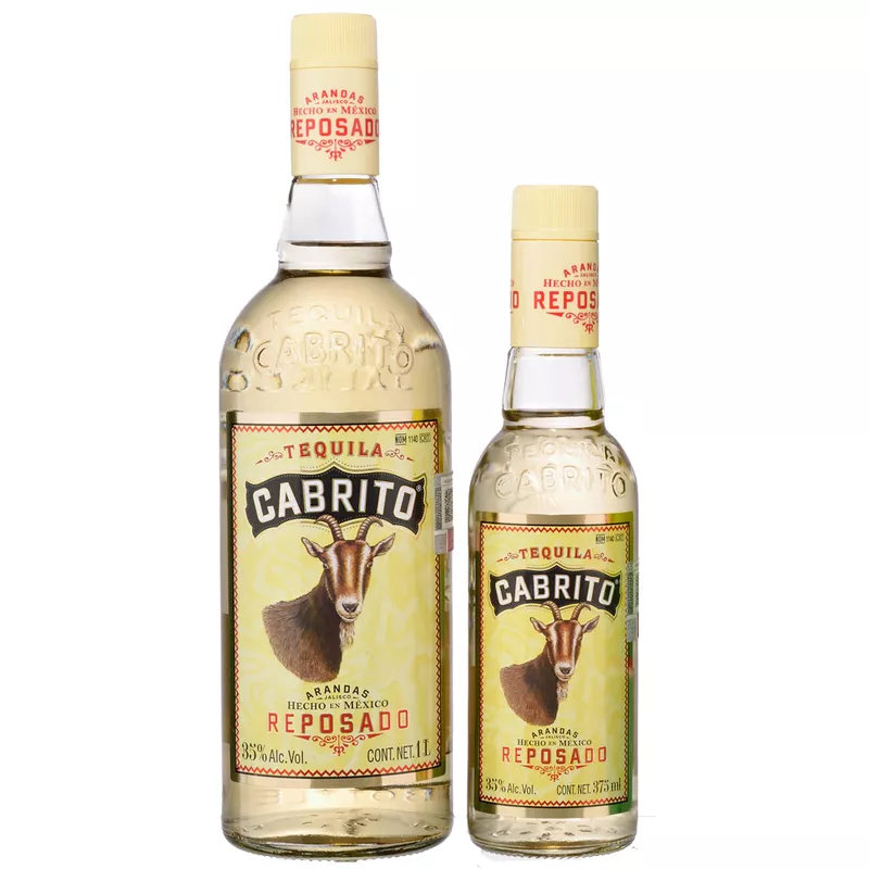 Tequila Cabrito Reposado 950 ml. + 250 ml.