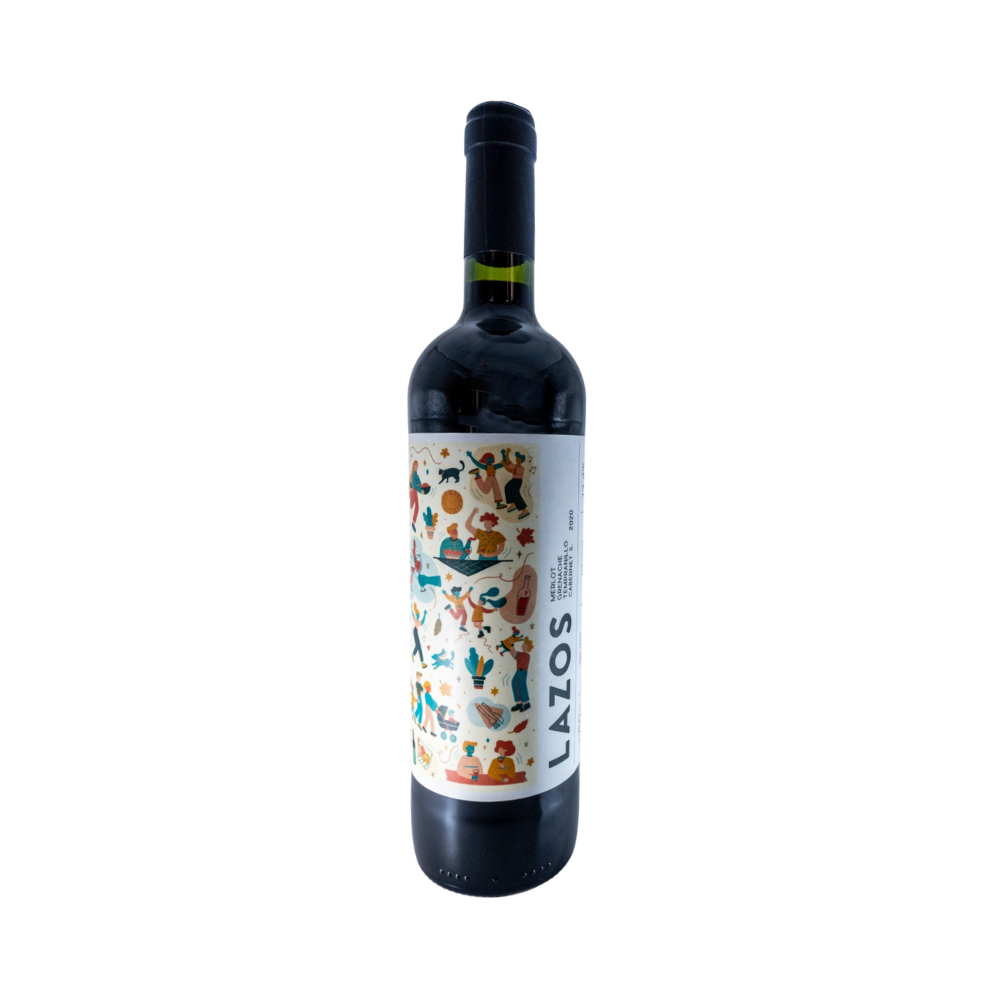 Vino Tinto Lazos Blend 750 ml.