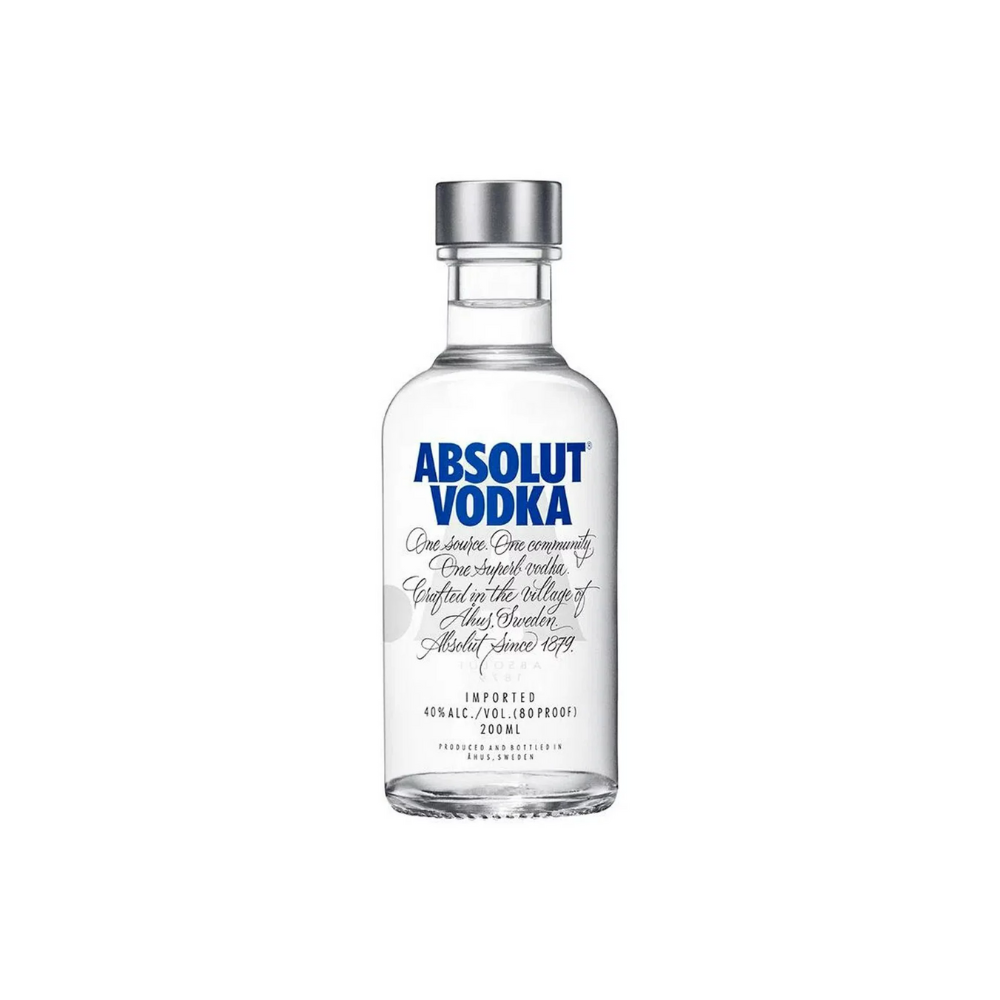 Vodka Absolut Azul 200 ml.