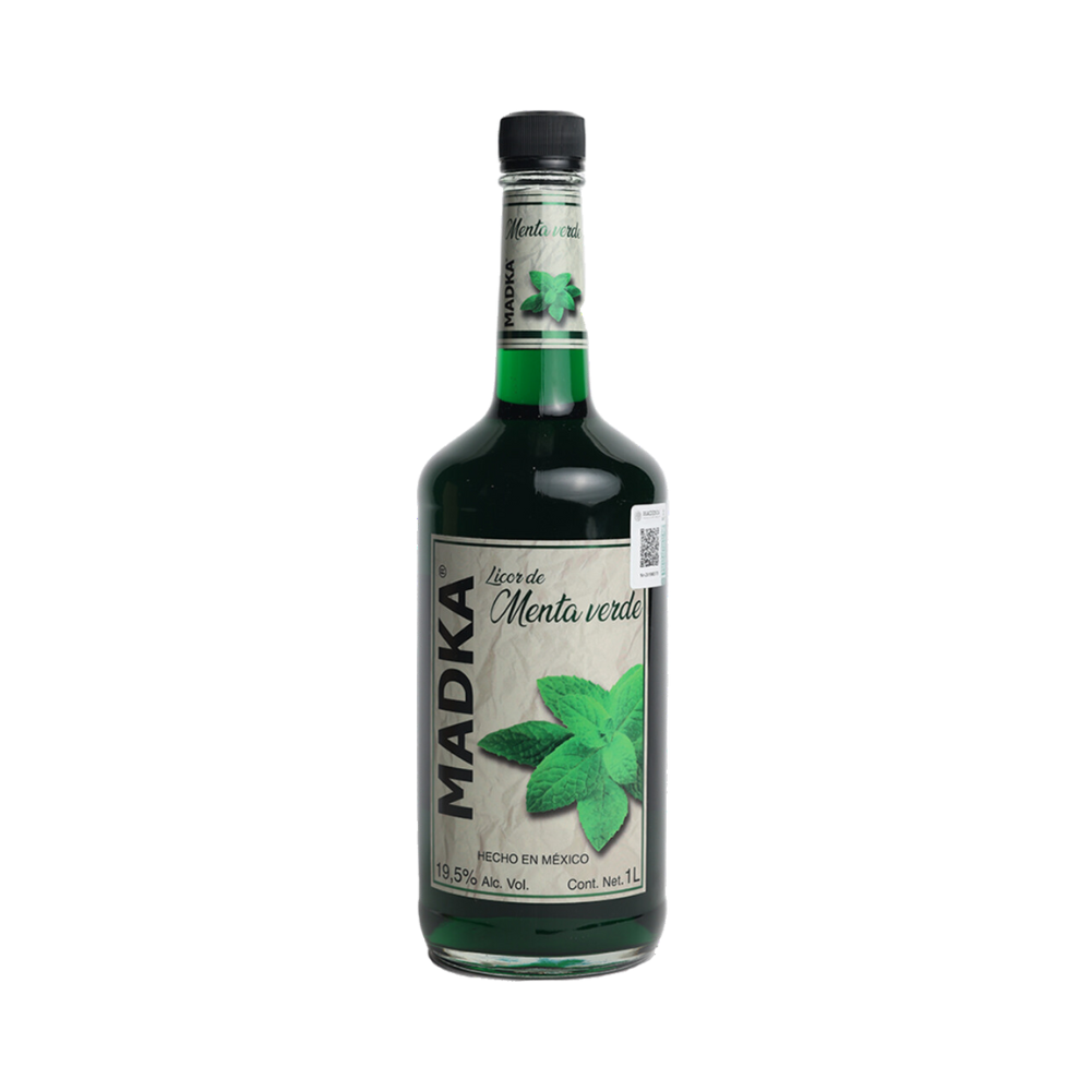 Licor Madka de Mente Verde 1000 ml.